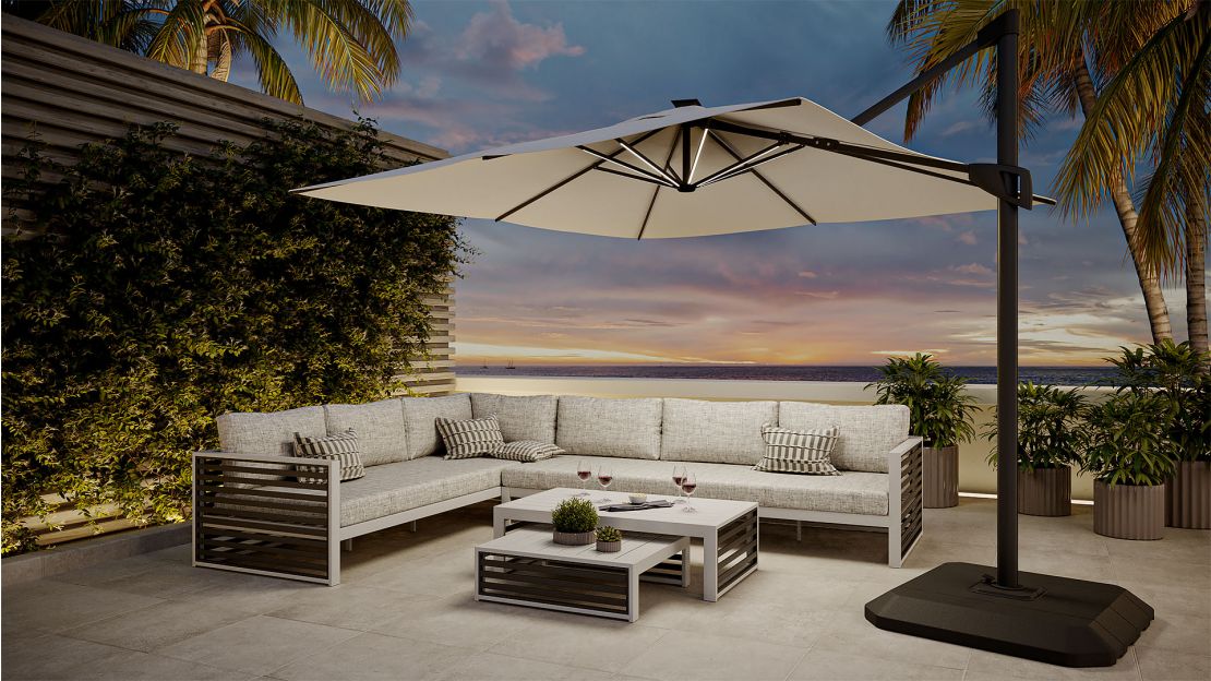 Louvre with LED | artelia-design.co.uk