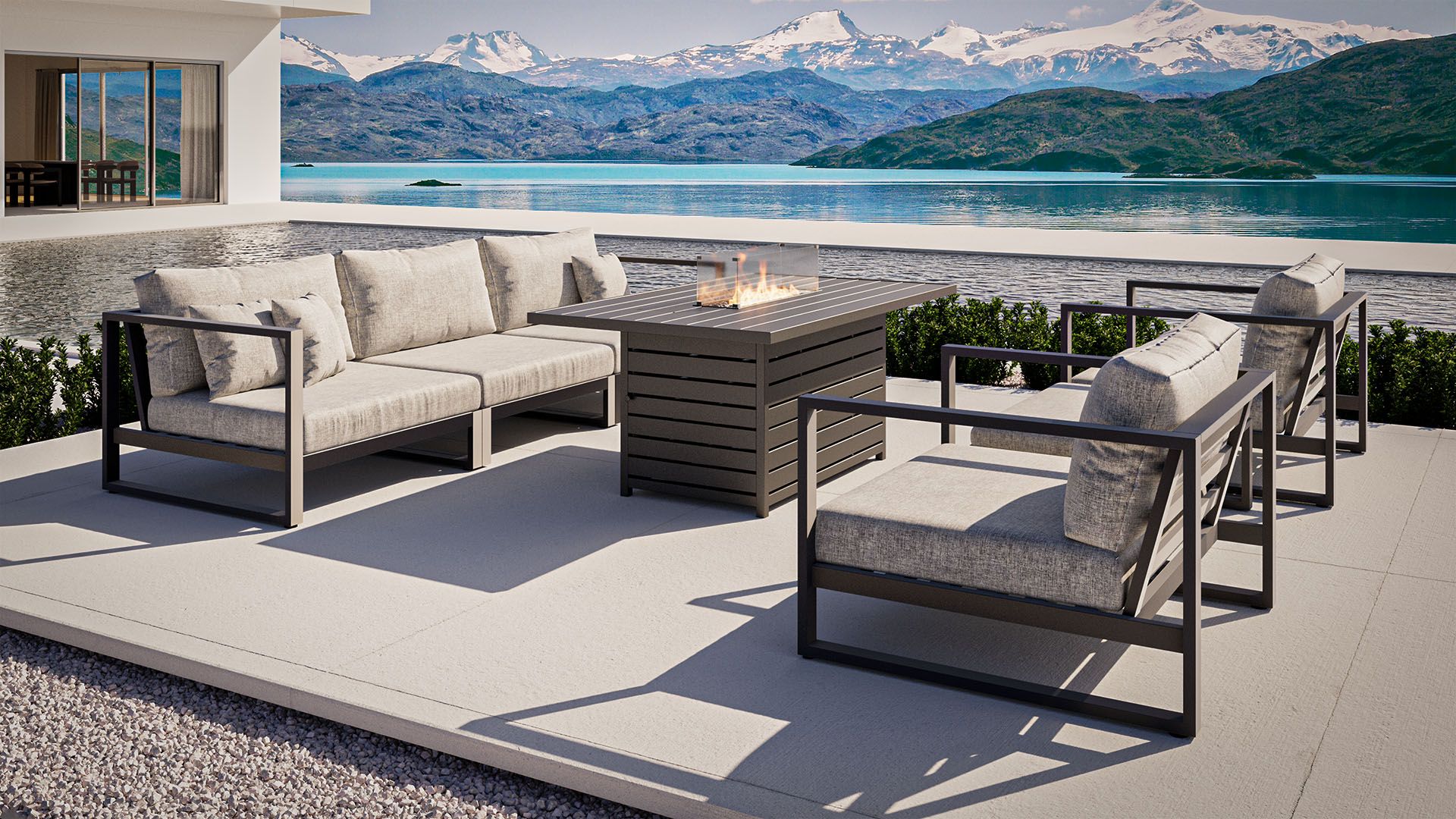 Matteo M with firepit | artelia-design.co.uk